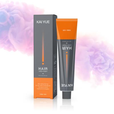 China Private Label 260ml Semi Permanent Hair Color Cream Low Ammonia OEM for sale