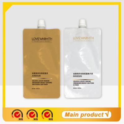 China Keratin Element Hair Perm Wave Lotion 500ml Curly Hair Damage Resistance for sale
