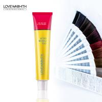 China Organic Ppd Free Permanent Hair Color Cream Low Ammonia 1:1 Mix Ratio Salon Use for sale