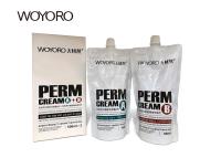 China Private Label Ceramic Perm A Relaxer B Neutralizer 2-Step Hair Perm Kit 3 Year Shelf Life for sale