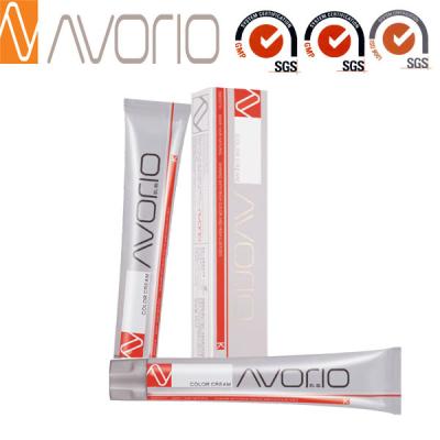 China Low Ammonia Hair Color Cream 100ml Salon Use No Damage Grey Coverage OEM for sale