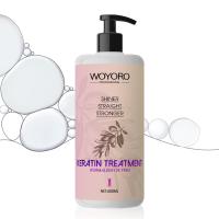 China OEM 500ml Keratin Moisturizing Hair Conditioner Flower Fragrance Deep Repair Treatment for sale