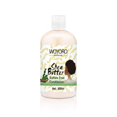 China WOYORO Shea Butter Sulfate Free Hair Conditioner 500ml with Natural Argan Oil for Dry Damaged Hair for sale