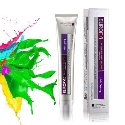 China Permanent Hair Color Cream 100ml Salon Easy Coloring Grey Coverage Private Label for sale