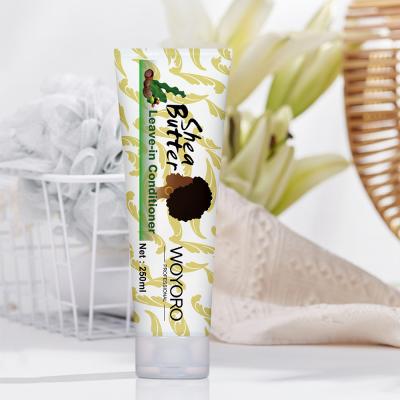 China Organic Argan Oil Leave In Conditioner 250ml Deep Moisturizing Shea Butter Hair Treatment for sale