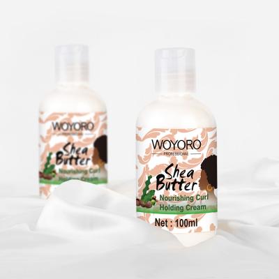 China Shea Butter Nourishing Curl Holding Cream Hair Wax 250ml Styling Cream for Textured Hair for sale