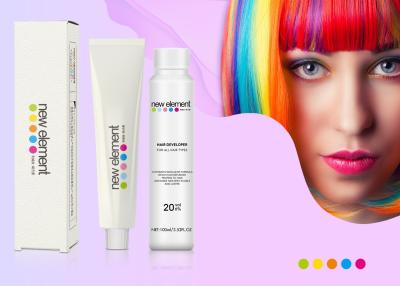 China Professional Permanent Low Ammonium Hair Color Cream 100ml for Salon Home Use for sale