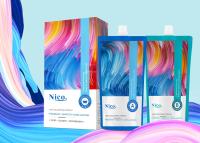 China Permanent Organic Hair Color Cream 450ml Nourishing Hair Dye for Professional Use for sale
