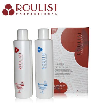 China ROULISI Keratin Hair Straightening Neutralizer 1000ml Perm Relaxer Cream for Professional Salon Use for sale