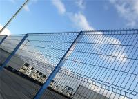 China Green Coated Galvanized Welded Wire Fencing 2.5m Length Security Bending for sale