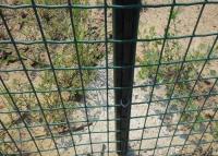 China 1.5m High Green Welded Wire Fencing Galvanized Pvc Coated For Seaport for sale