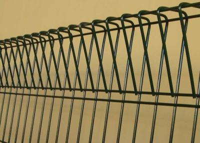 China Powder Coating 3d Welded Mesh Fencing Metal Steel 2100mm Rolltop for sale