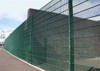 China 2.5m Length Welded Wire Mesh Fencing Garden Powder Coated Steel With Clip for sale