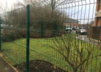 China Galvanized Color Coated 2.5m Welded Wire Mesh Fencing 3d With Clamps for sale