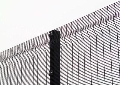China Powder Coating Anti Climb Fencing Clear Vu Security 358 Clear View for sale