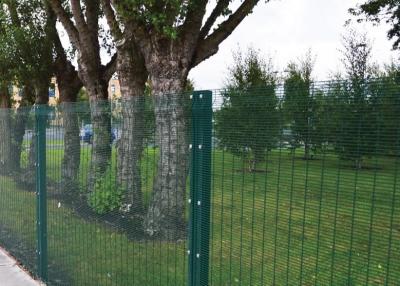 China Hot Dip Galvanized Powder Coated Anti Cut Fencing 358 Building Site Clearvu for sale