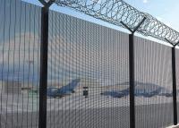 China Hot Dip Galvanized Powder Coated Anti Cut Fencing 358 Building Site Clearvu for sale