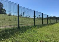 China 2000mm Anti Climb Fencing Powder Coated Prison Clear View High Security Anti Cut for sale