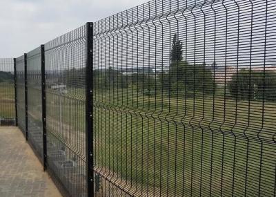 China Powder Coated 3.5mm Anti Climb Fencing 358 Prison Mesh Security 2.4m Height for sale