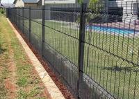 China High Security Durable 358 Green Anti Climb Fence Clear Vu Clear View for sale