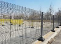 China High Security Durable 358 Green Anti Climb Fence Clear Vu Clear View for sale