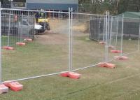 China 2100mm By 2400mm Temporary Steel Fencing Portable Welded Metal Outdoor for sale