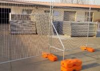 China 2100mm By 2400mm Temporary Steel Fencing Portable Welded Metal Outdoor for sale