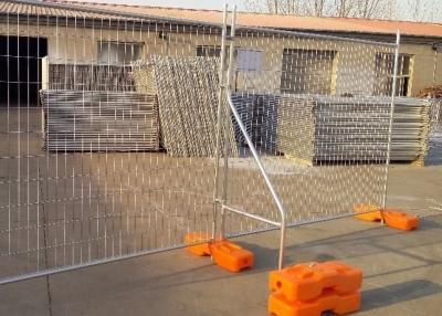 China 2100mm By 2400mm Temporary Steel Fencing Portable Welded Metal Outdoor for sale
