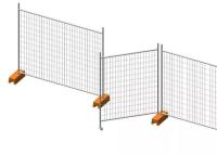China Security Barrier 5mm Temporary Steel Fencing For Construction Event for sale