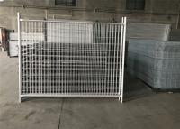 China Security Barrier 5mm Temporary Steel Fencing For Construction Event for sale