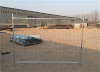 China 3.5mm Temporary Steel Fencing Standard Building Event Panel Construction Mobile for sale
