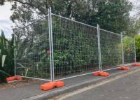 China 3.0mm Steel Site Fencing Welding Hot Dip Galvanized Metal for sale