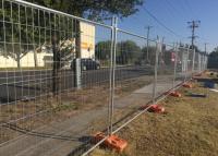 China 3.0mm Steel Site Fencing Welding Hot Dip Galvanized Metal for sale