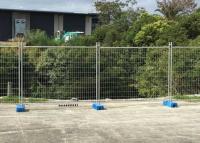China Hot Dip Galvanized Welded Temporary Steel Fencing 60X150mm For Construction Site for sale