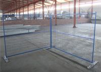 China Construction Garden Temporary Site Fencing 6ft X9.5ft Panels With Tops And Feet for sale