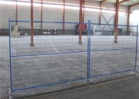 China 3.5mm 10ft Temporary Fence Panels Outdoor Portable Welded Free Standing for sale