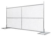 China High Stability 10ft X 6ft Portable Security Fencing Chain Link For Special Events for sale