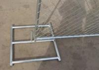 China Customizable Galvanized Temporary Security Fencing Panels America 75X75mm for sale