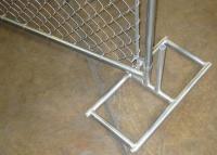 China Security Diamond Mesh 10ga Temporary Chain Link Fence For Gardens for sale