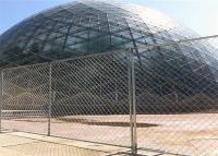 China 6x10ft Temporary Security Fencing Movable Chain Link With Feet for sale