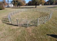 China 12 Ft Unique Cowboy Horse Cattle Corral Panels Flexible for sale
