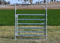 China 12 Ft Unique Cowboy Horse Cattle Corral Panels Flexible for sale