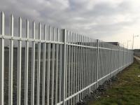 China High Security  Residential D Pale or W Pale Steel Fence Spike Palisade Fence 1.8m high for sale