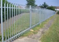 China Anti-intruder rust proof 2.4m ultra palisade fence for substations for sale