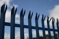 China High Security  Residential D Pale or W Pale Steel Fence Spike Palisade Fence 1.8m high for sale