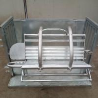 China Smooth Galvanized Sheep Treatment Turnover Crush Catcher For Vet for sale
