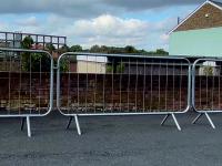 China 1.2mx2.1m Pedestrian Crowd Control Road Safety Barrier Temporary Crowd Control Barriers for sale