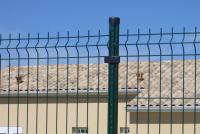 China New Arrival Powder Coated 3D Welded Mesh Fence 3D Curved Welded Security Fence Panel for sale