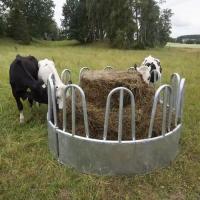China Galvanized cattle hay feeder portable sheep hay feeder cattle yard equipment for sale
