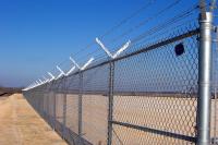 China ISO-2001 Steel Chain Link Fencing , 3.65m High Metal Chain Link Gate for sale